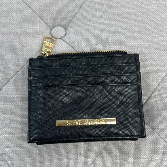 Steve Madden | Bags | Steve Madden Black Card Case Great Condition ...